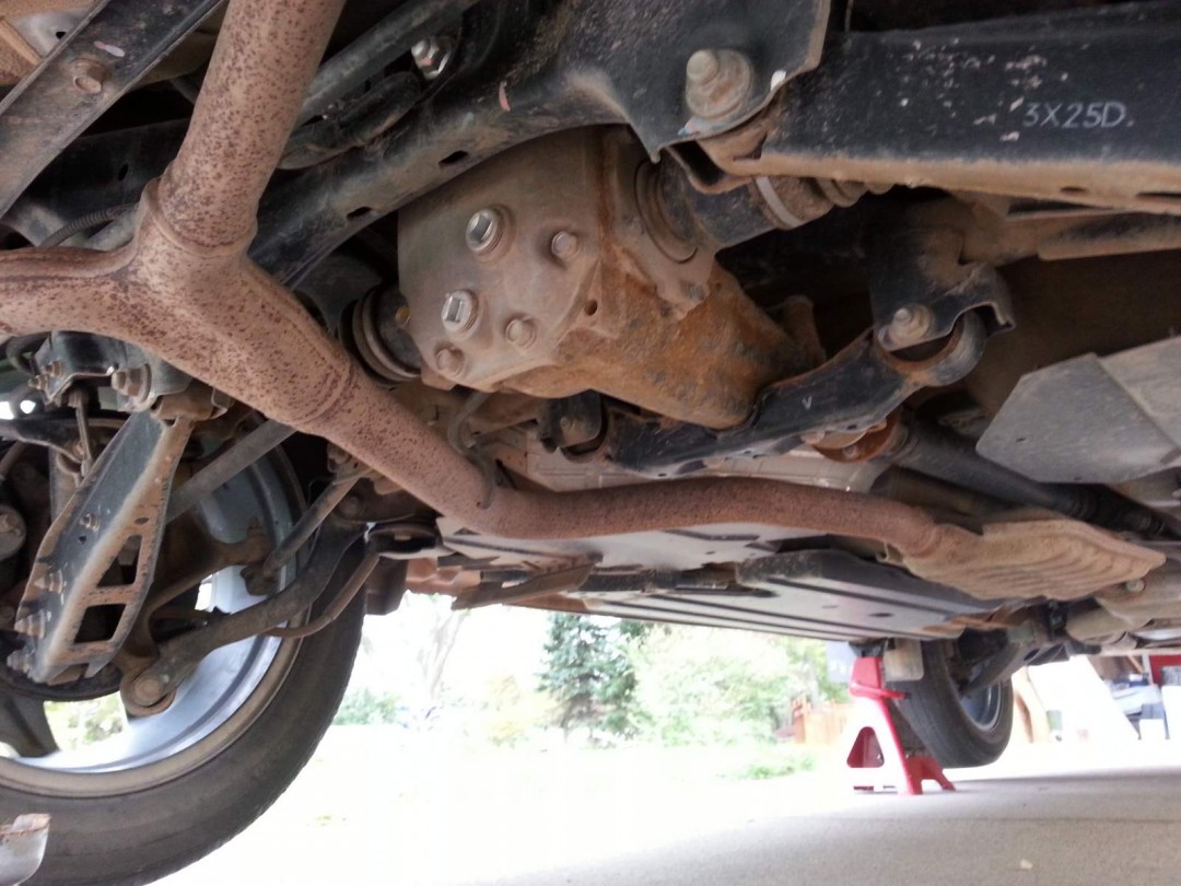 Jack Points on a Subaru Forester - Geothunder Projects
